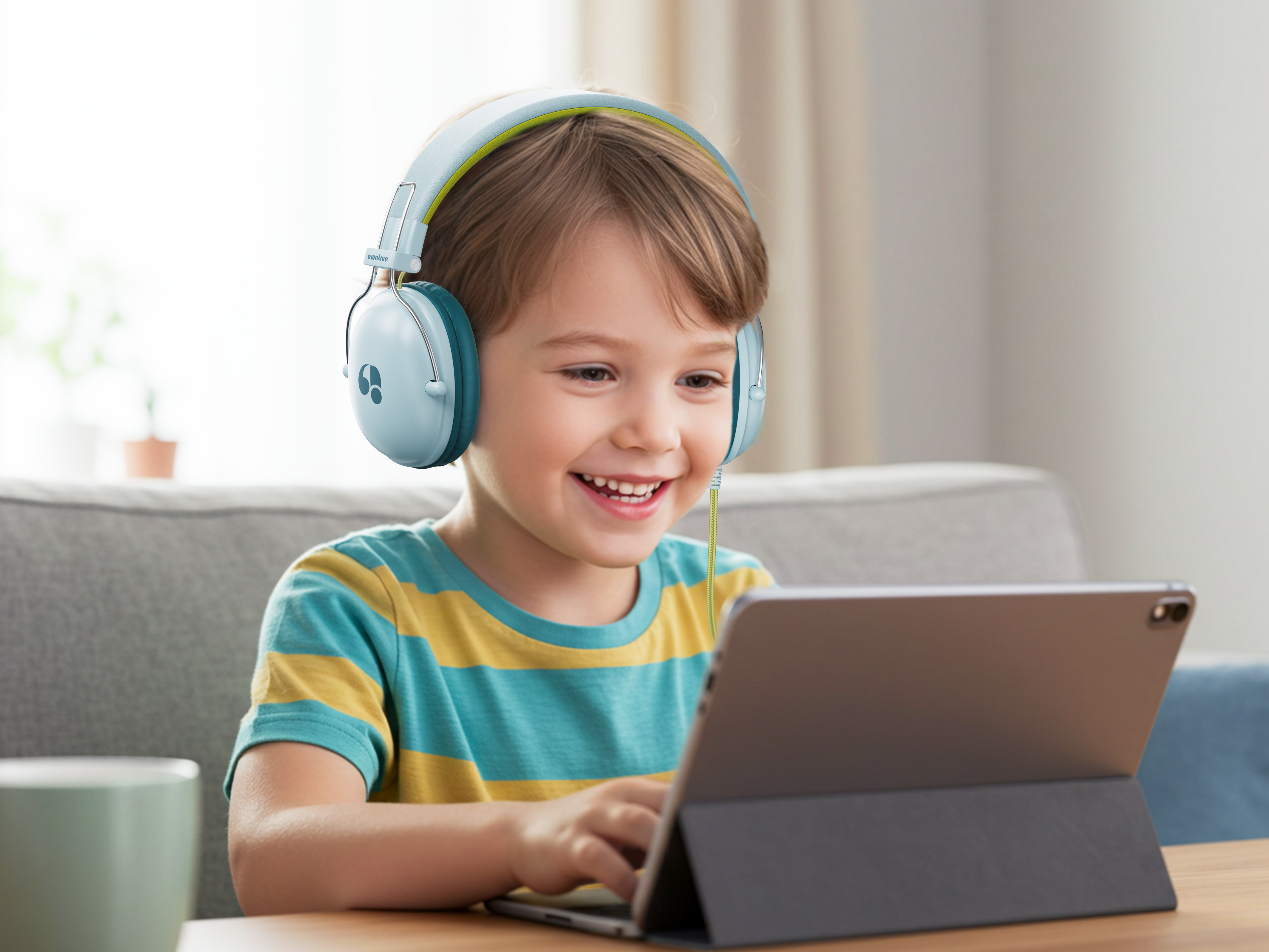 Wired Kids Headphones – Safe, Durable & Comfortable | Awatrue